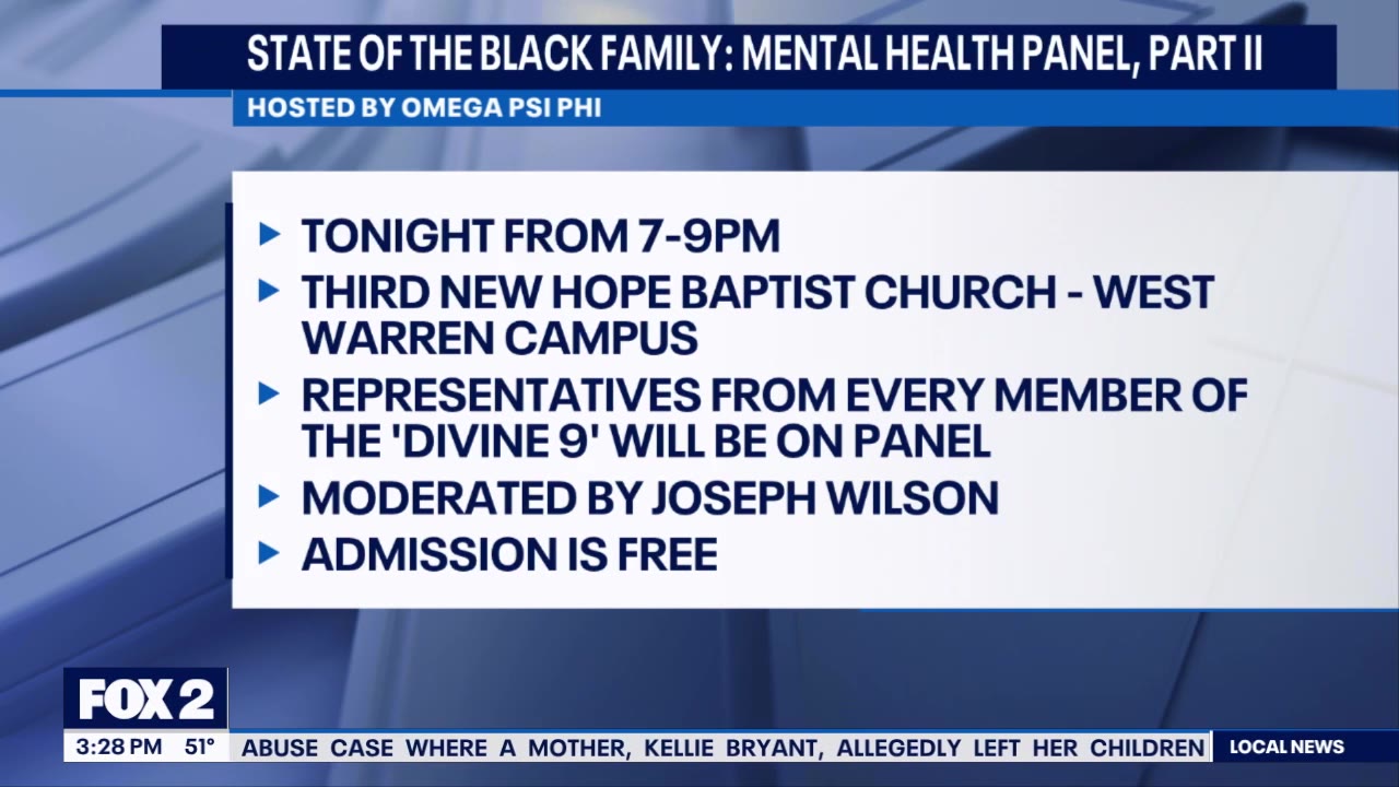 State of the Black Family: Mental Health Panel Discussion, Part II ...