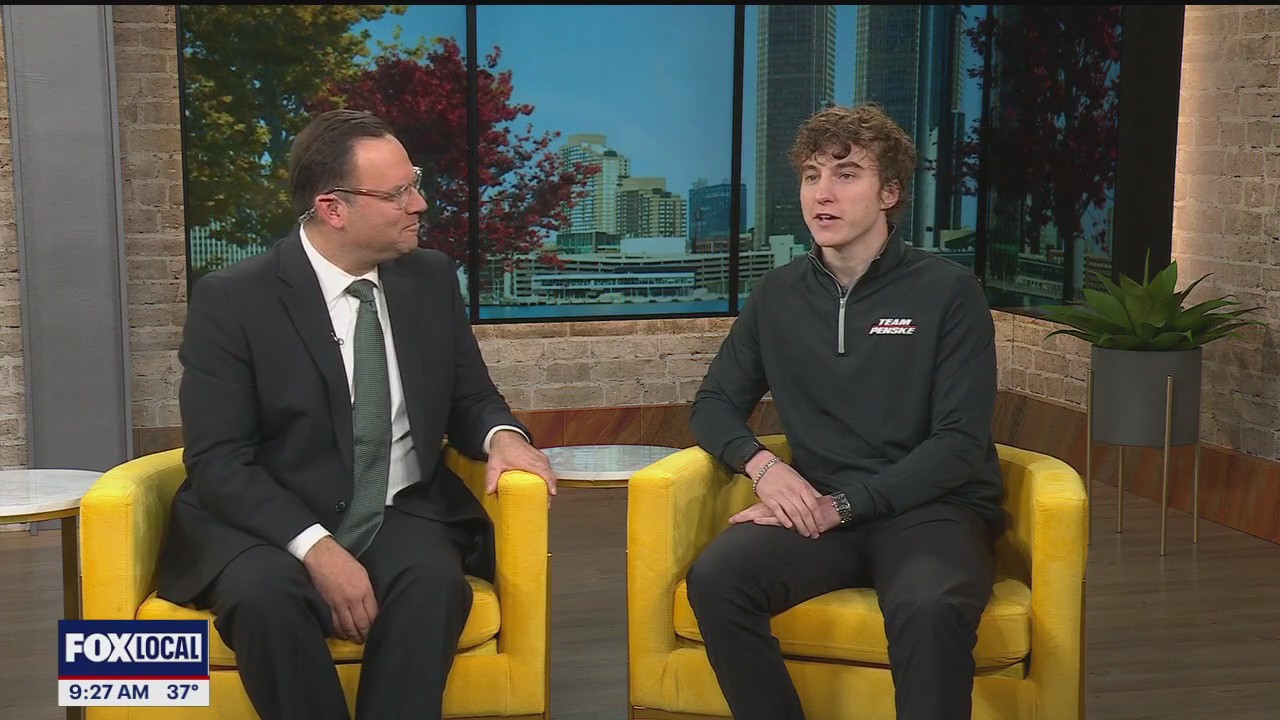 David Malukas joins Team Penske, previews Detroit Grand Prix | FOX 2 ...
